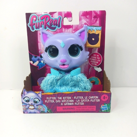 Hasbro | Toys | New Furreal Flitter The Kitten Interactive Toy Lights ...